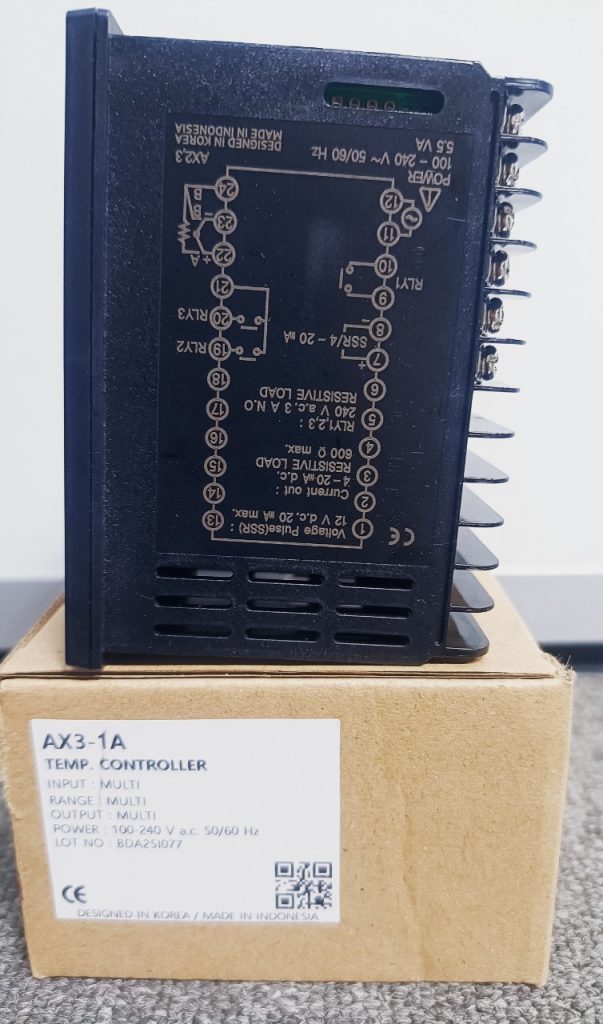 Bộ điều khiển nhiệt độ Hanyoung AX3-1A - HANYOUNG NUX Việt Nam