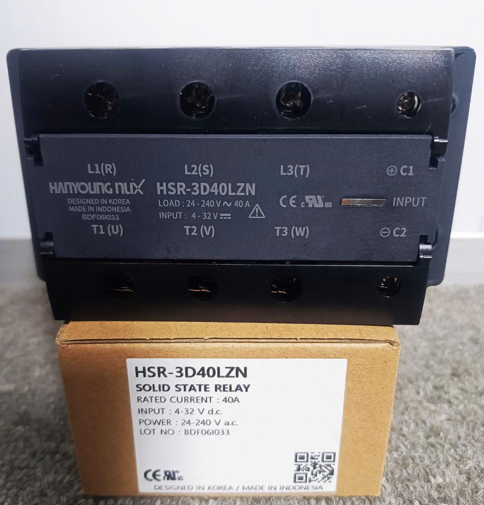 HSR Hanyoung 3 Pha 40A HSR-3D40LZN (Thay Thế HSR-3D402Z) - HANYOUNG NUX Việt Nam