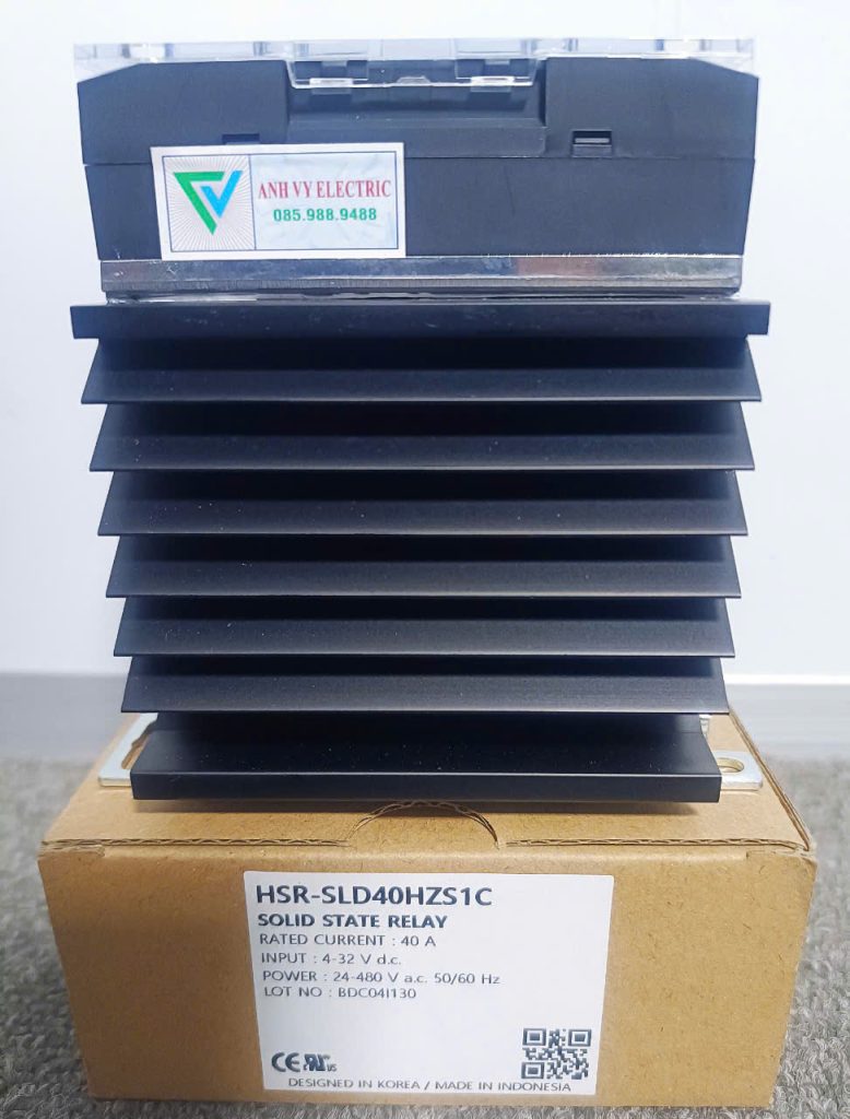 Rơ le bán dẫn Hanyoung HSR-SLD40HZN1C 40A 1 Pha - HANYOUNG NUX Việt Nam